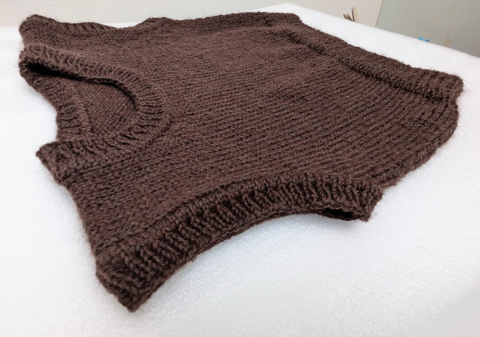 Brown Knit Vest, Woman Sleeveless Jumper, Beige Crochet Top, Chocolate ...