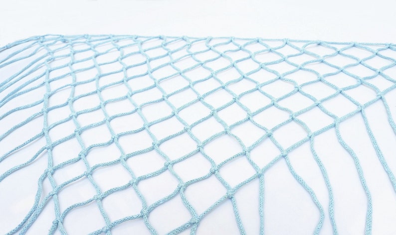 Mesh Beach Pareo, Blue Wrap Triangle Shawl, Cord Net Skirt Cover - Etsy