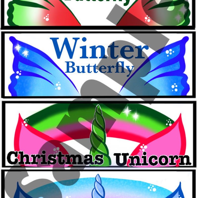 Face Painting Menu - Etsy