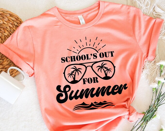 Got My Mind on Summer and Summer on My Mind Teacher Life Shirt, Teacher ...