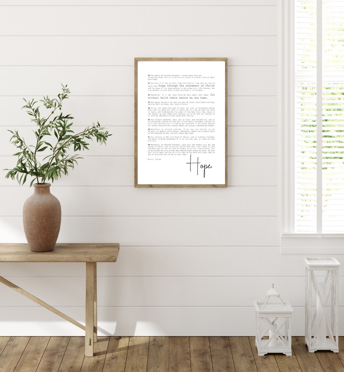 Faith Hope Charity | Attributes of Christ | Hope Print | Scripture ...