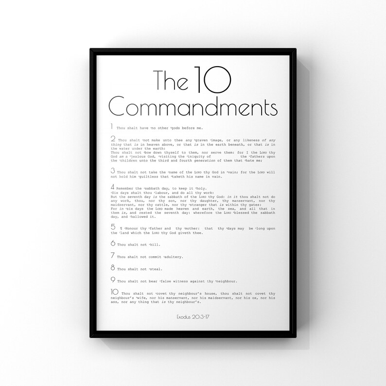 The Ten Commandments | Come Follow Me 2022 | Old Testament | Kid Bible ...