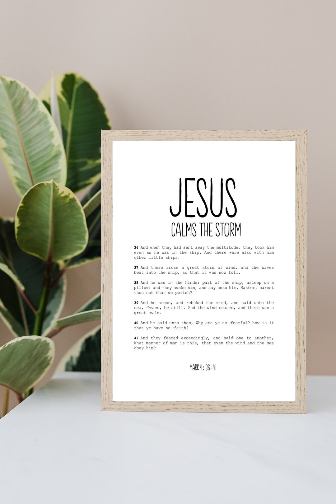 Jesus Calms the Storm | Parable | Teachings of Jesus Christ | Walks on ...