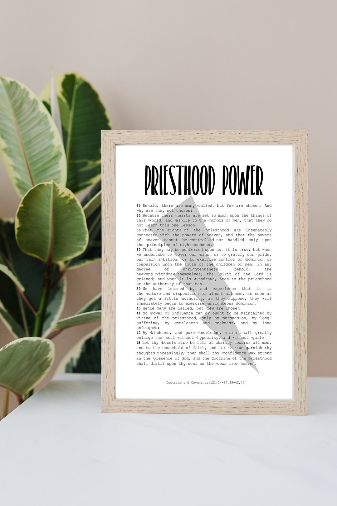 Priesthood Power | Young Men Printable | Latter-day Saint Poster ...
