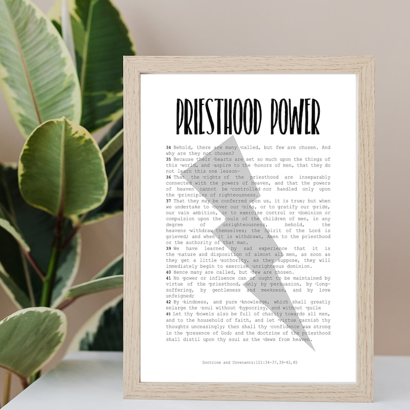 Priesthood Preview - Etsy