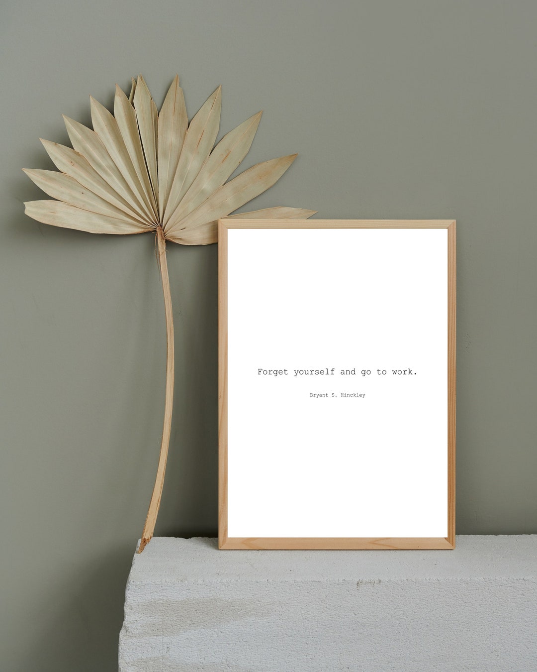 Forget Yourself and Go to Work | General Conference Quote | Gordon B ...