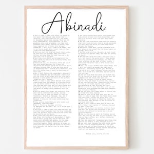 Abinadi | Scripture Wall Art | Book of Mormon Come Follow Me ...