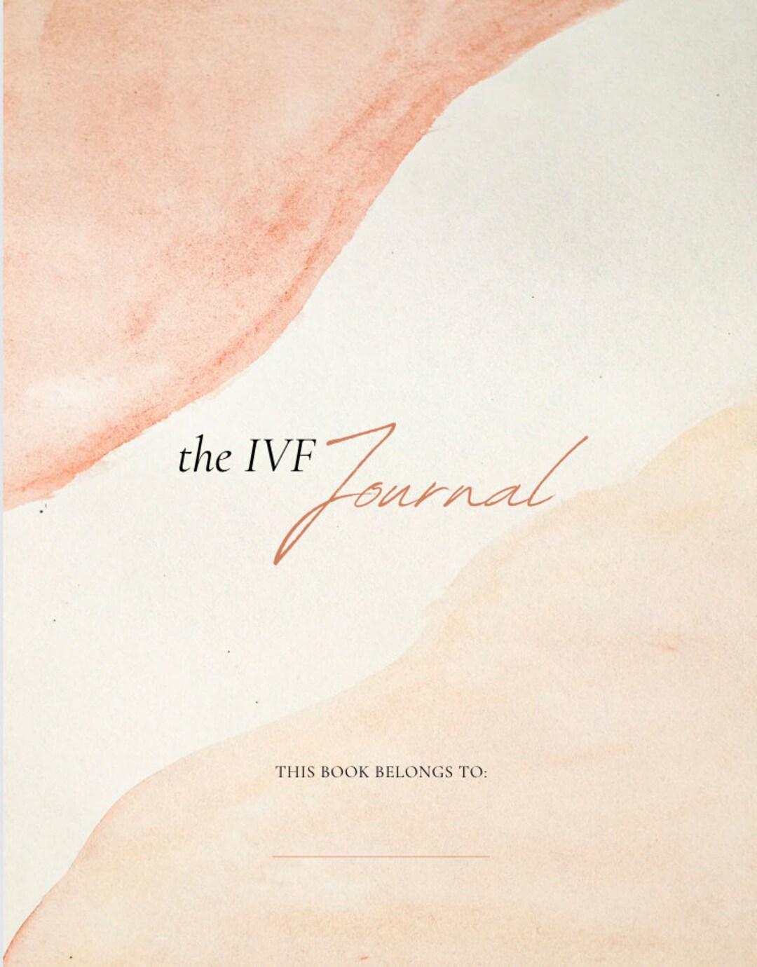 The IVF Journal - Etsy