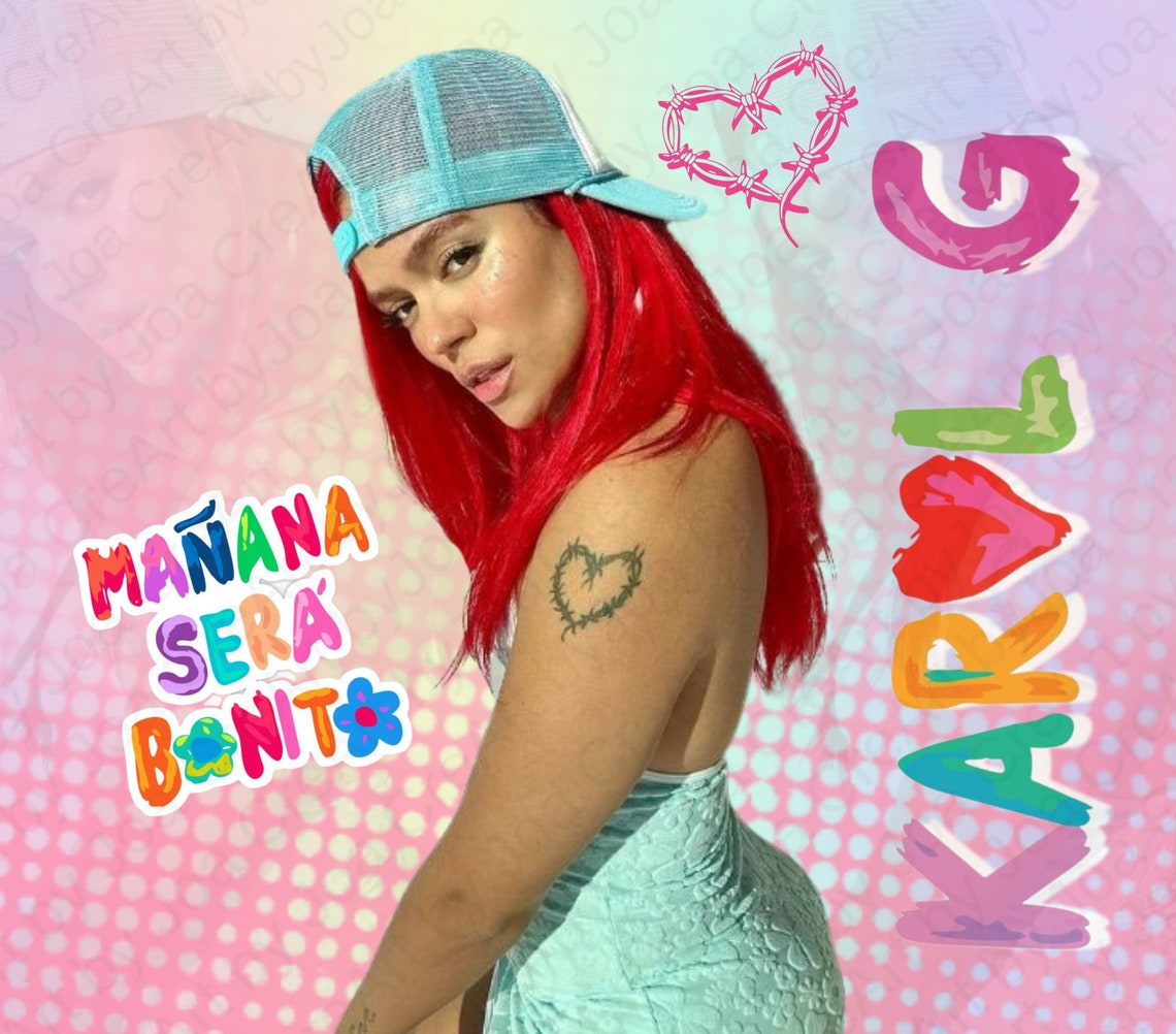 Karol G Mañana Sera Bonito Vaso Wrap 20oz - Etsy