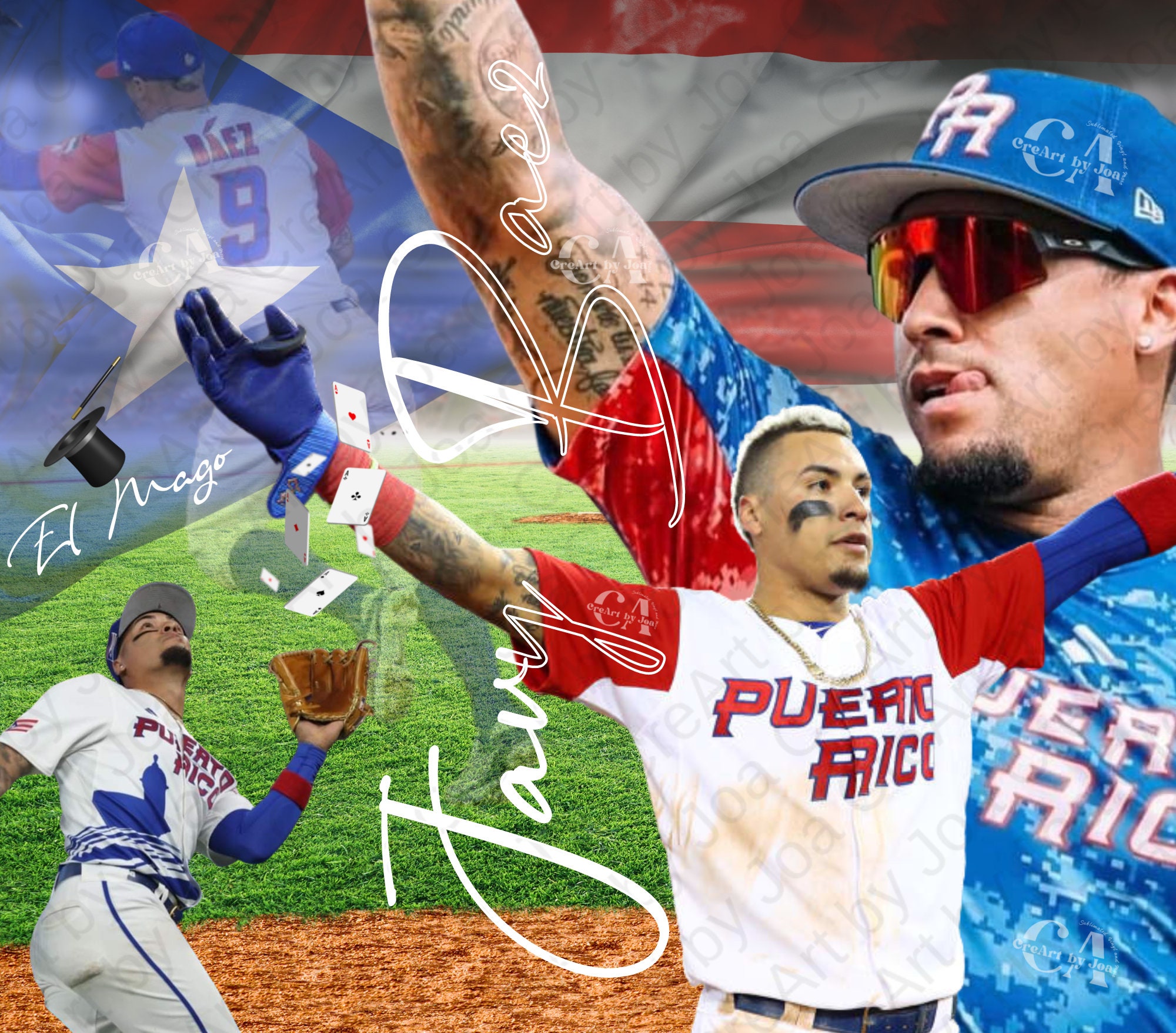 Javy Baez/ El Mago/ Los Nuestros/ Team Rubio - Etsy
