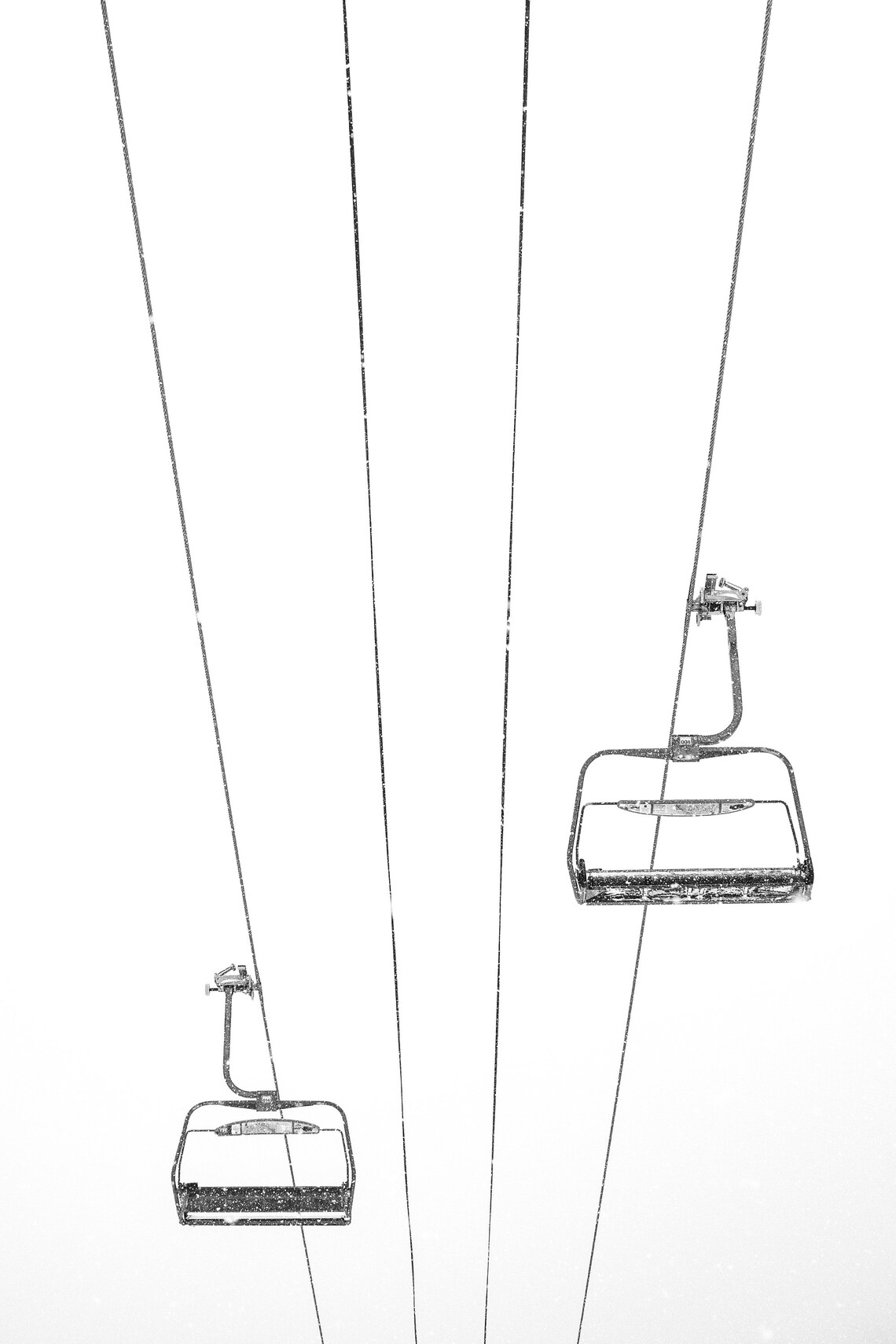 79_winter Storm - Chairlift Snow, Lake Tahoe, Skiing Snowboarding ...