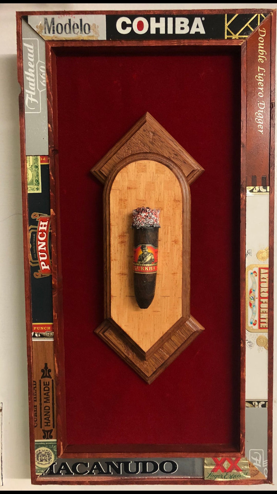 Cigar Plaque Frame - Etsy