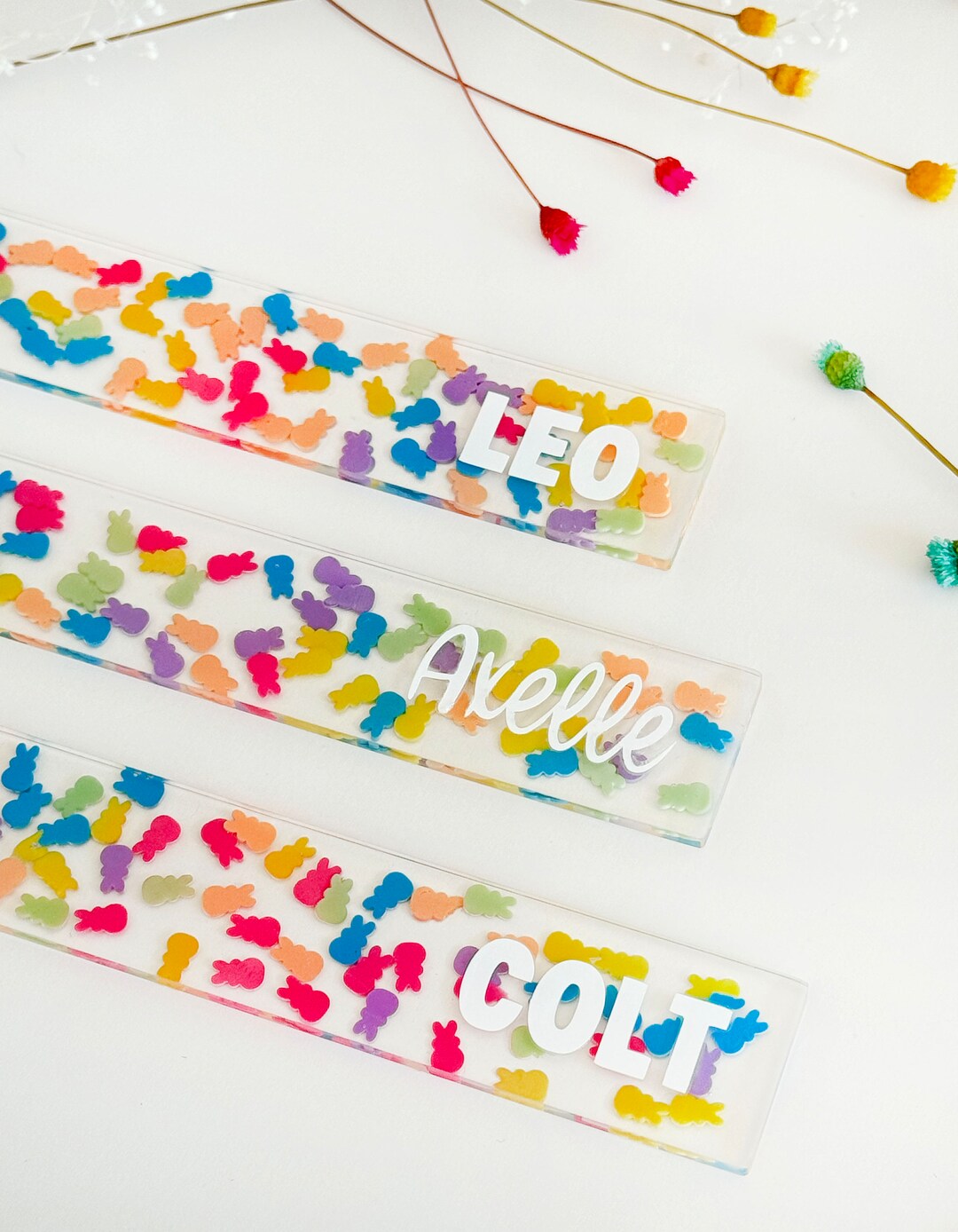 Personalized Easter Bookmark Easter Gift for Kid Easter Bunny Gift ...