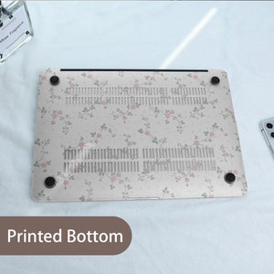 Minimalist Flowers Flora MacBook Case for New MacBook Air 15 A2941, M1 ...