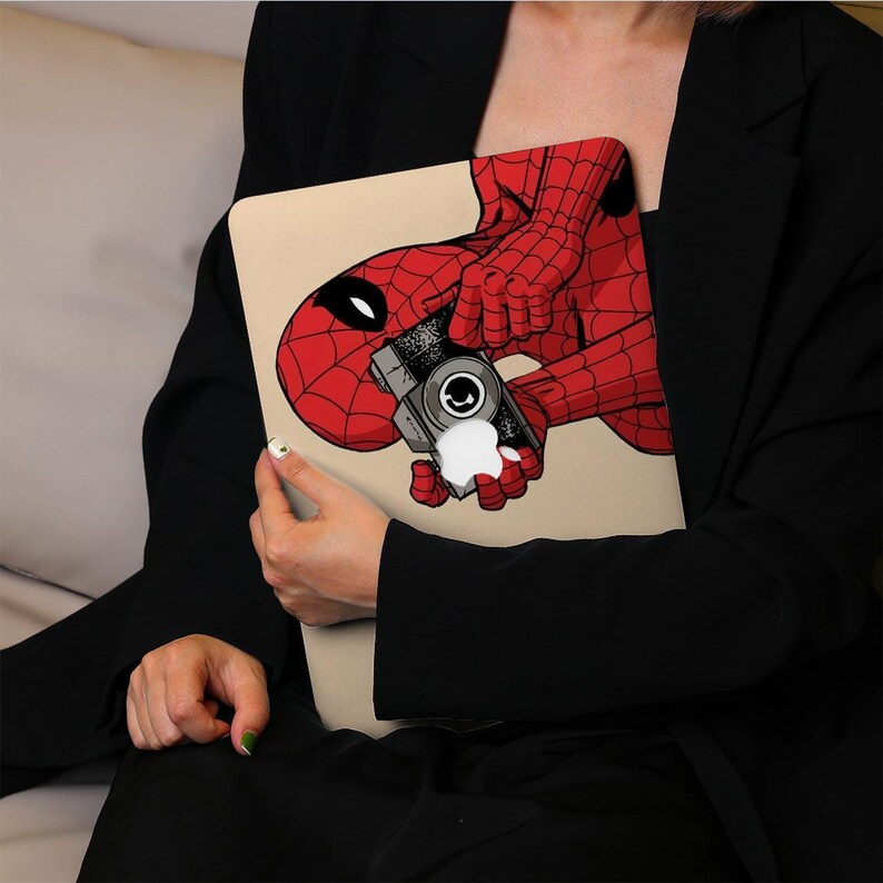Spidy_and_camera MacBook Hard Case Laptop Cover for 2026 Neo 13 Air 15 ...