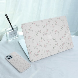 Minimalist Flowers Flora MacBook Case for New MacBook Air 15 A2941, M1 ...