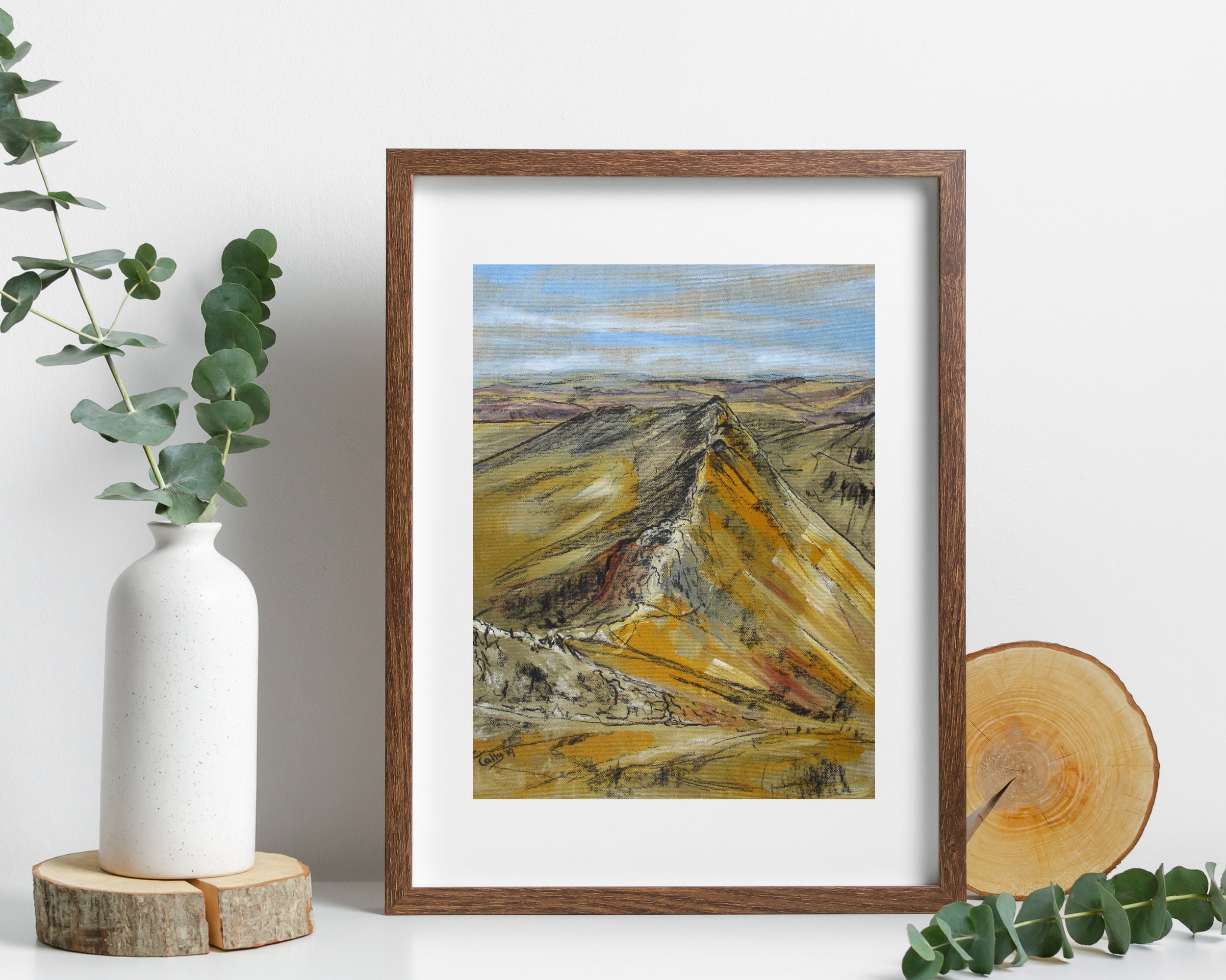 Striding Edge - Limited Edition Fine Art Print - Etsy UK