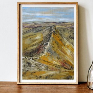 Striding Edge - Limited Edition Fine Art Print - Etsy UK