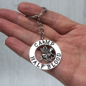 Camp HALF BLOOD Necklace, Camp JUPITER Necklace, Percy Jackson Necklace ...