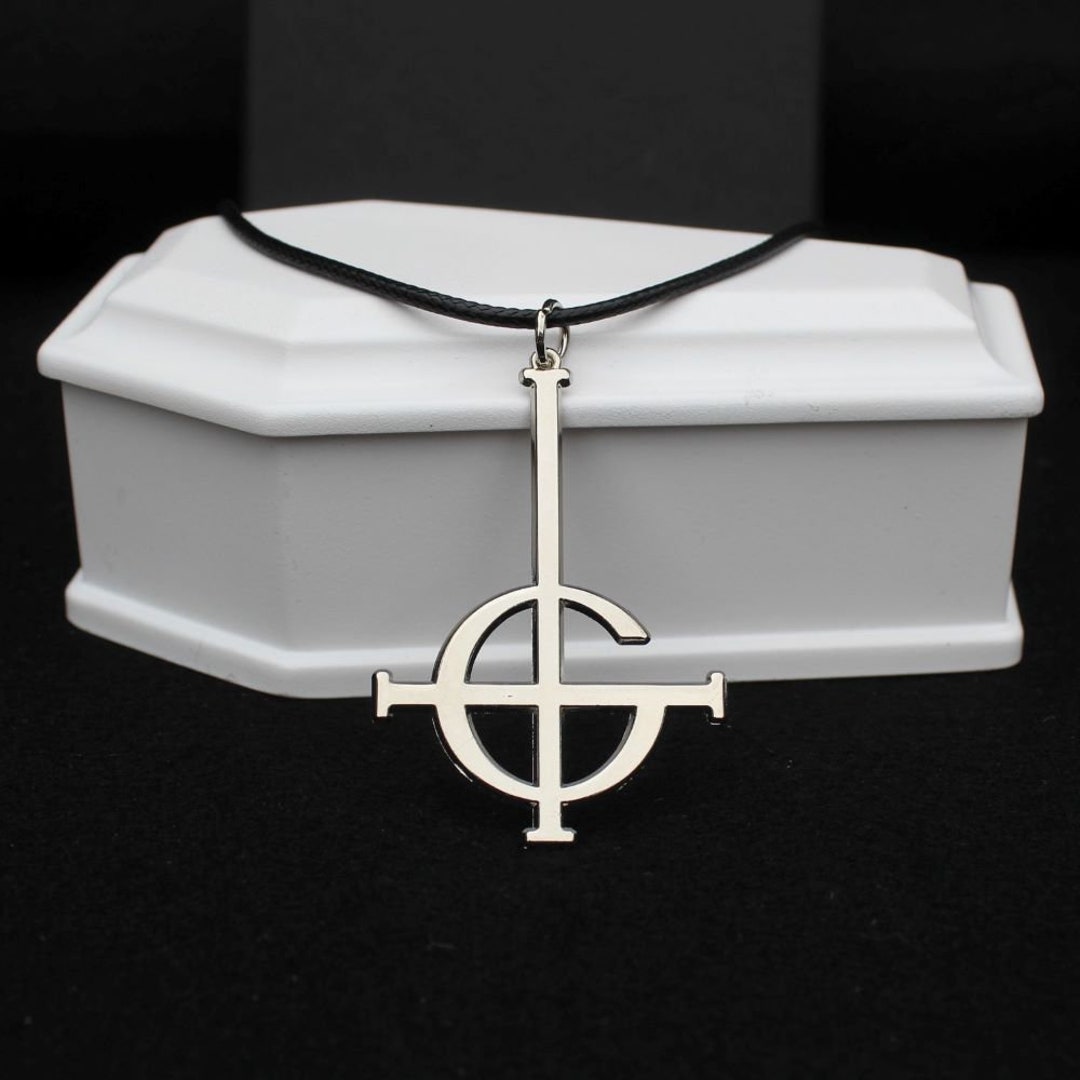 LUCIFIX Inverted Cross Pendant Cord or Chain Necklace, Upside Down ...