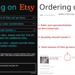 Large 3D Scrabble Tile Letters - 4x4 Inch - Etsy