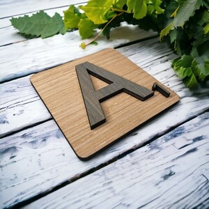 Large 3D Scrabble Tile Letters - 4x4 Inch - Etsy