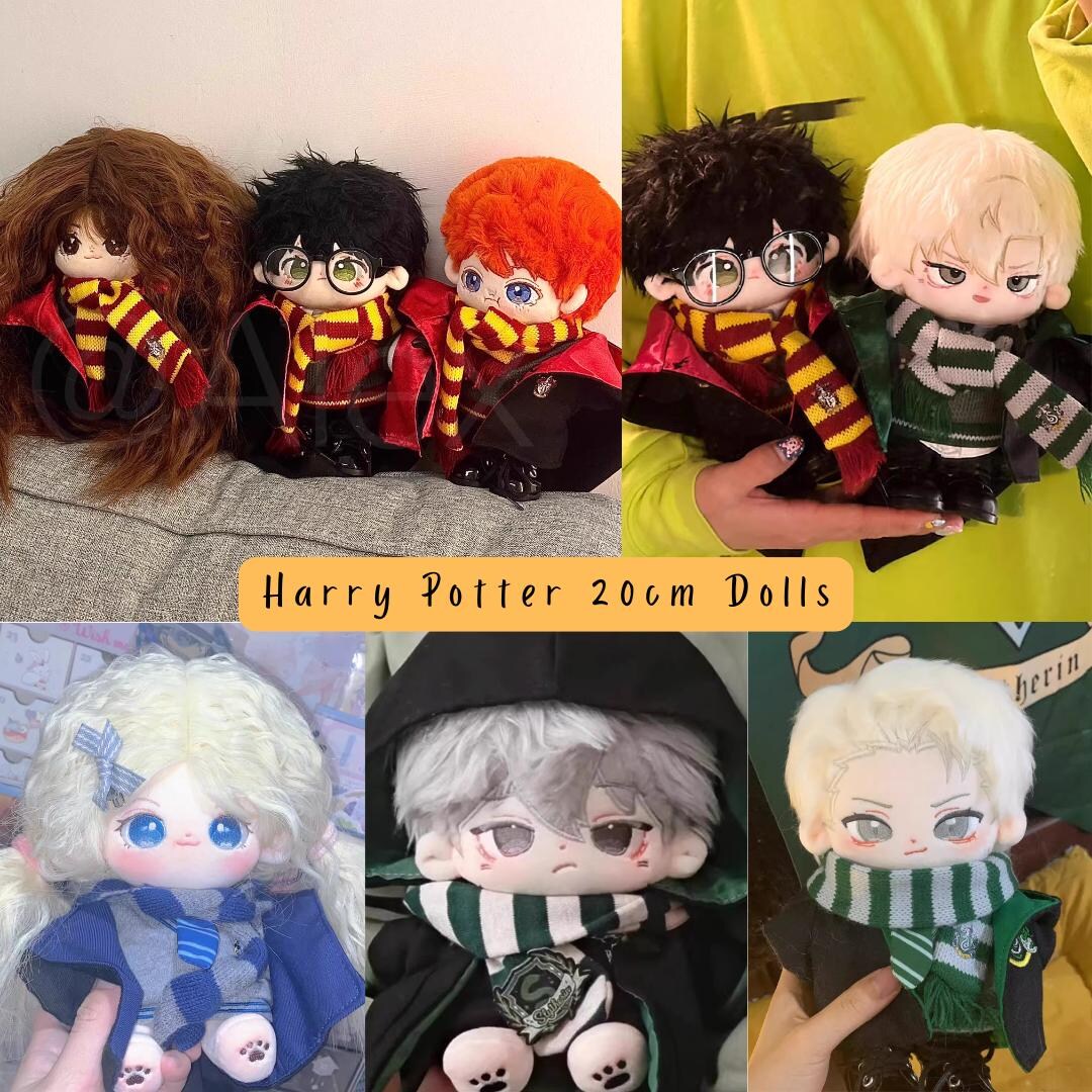 Harry Potter Plush Dolls Hermione Granger Luna Lovegood Draco Malfoy ...