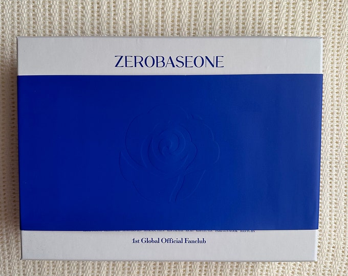 Zerobaseone ZB1 1st Generation Fankit Fanclub Zerose Jiwoong Zhanghao ...