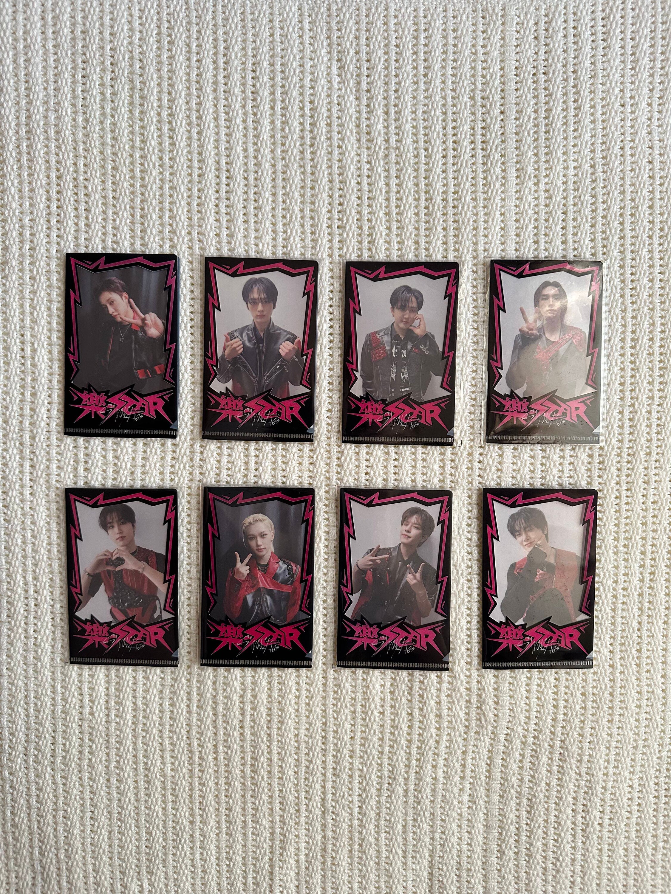 Stray Kids Official Nemo JYP POB Rock Star Photocards Bang Chan Lee ...