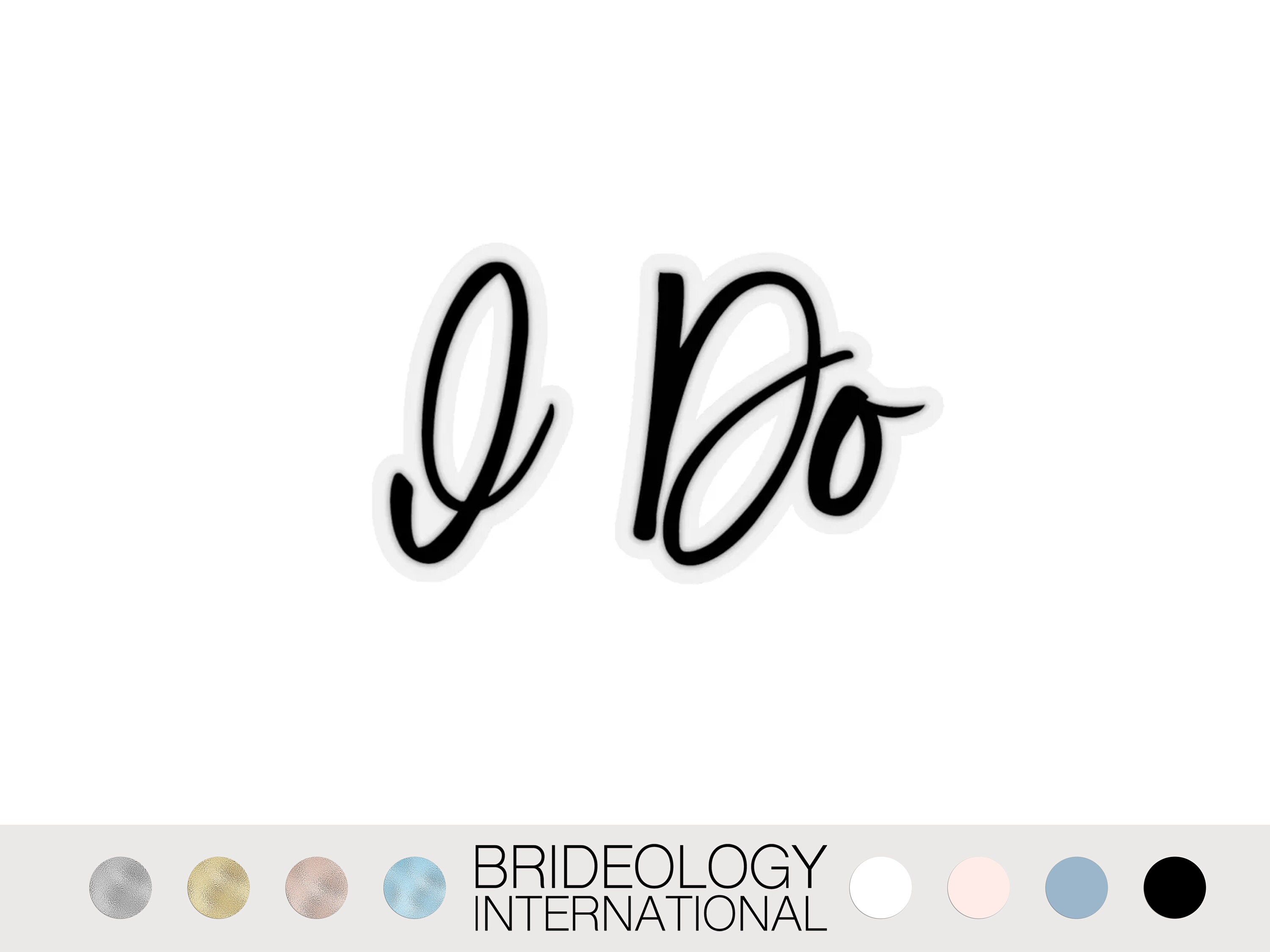 I Do Shoe Stickers | I Do Stickers | I Do Shoe Decal | Something Blue ...