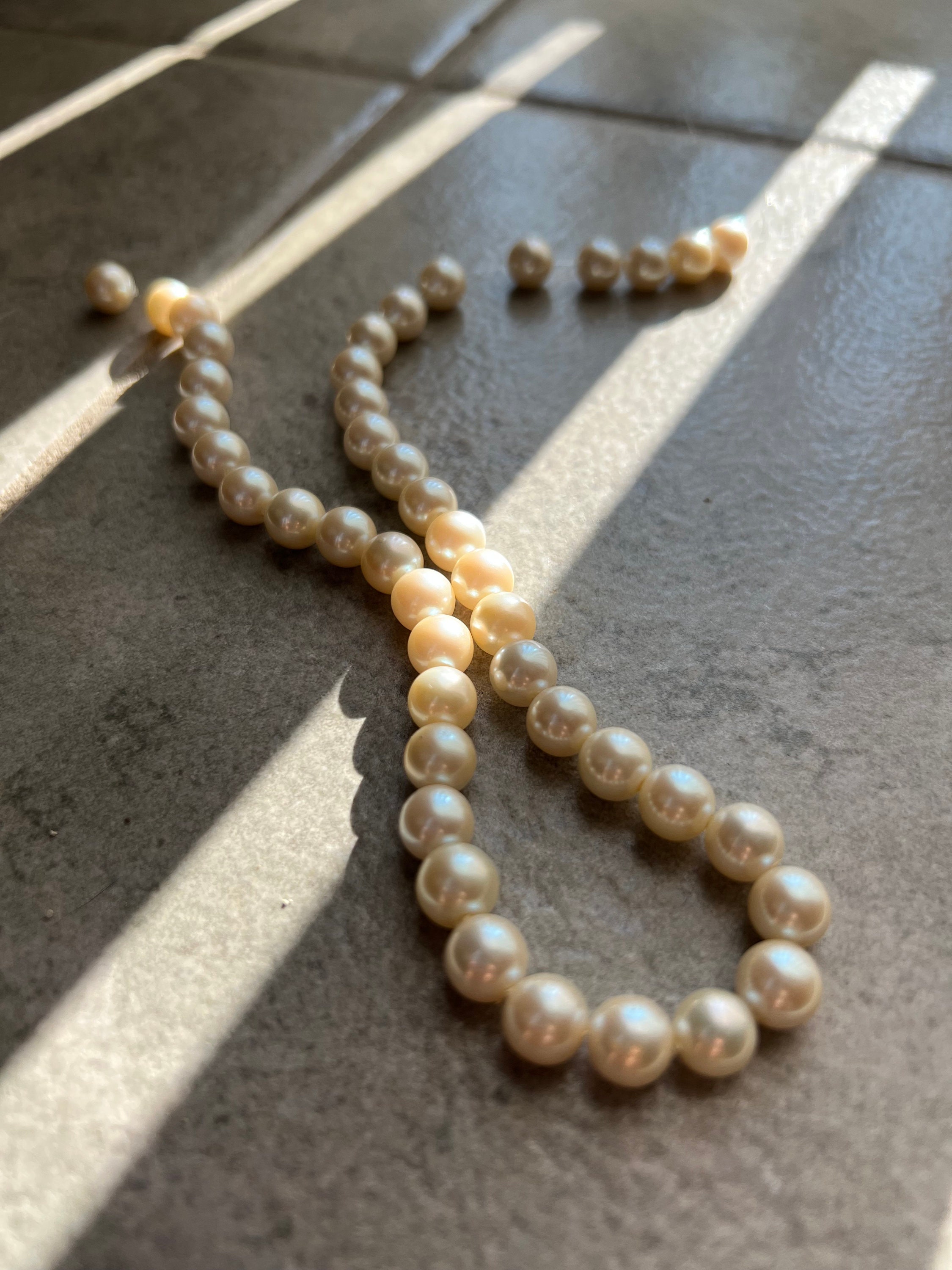 8mm off White Pearl Beads Round Beads AAA Quality - Etsy