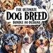 80 Dogs Clipart PNG Watercolor Puppy Clipart Bundle Pet - Etsy