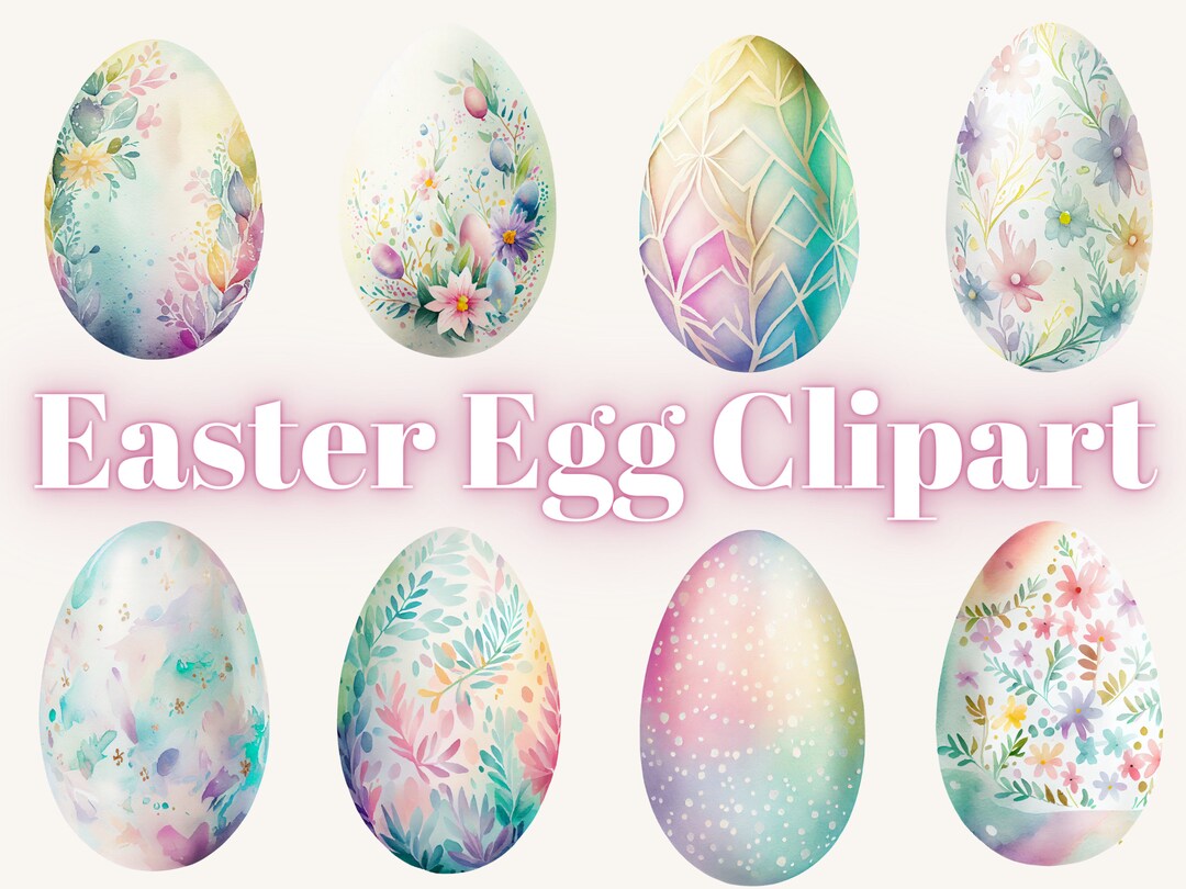 Easter Clipart | Watercolor Easter Bunny Clip Art for Easter Products ...