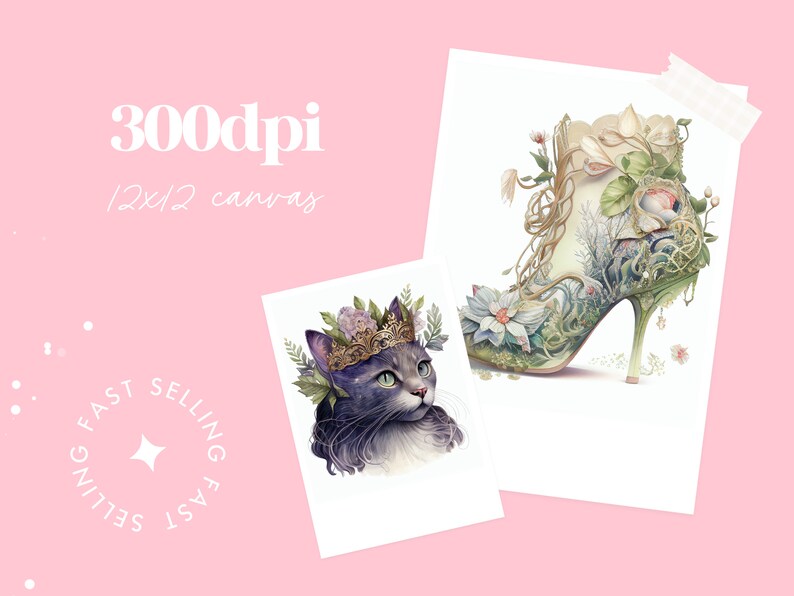 14 Nature Princess Pack PNG Beautiful Fairytale Clip Art - Etsy