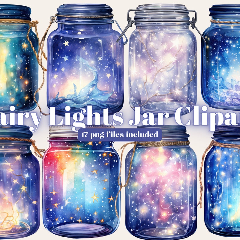 Fairy Lights Clipart - Etsy