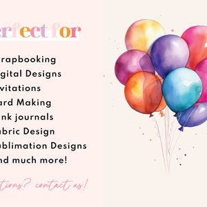 10 Birthday Clipart,party Clipart, Happy Birthday,balloons Clipart ...