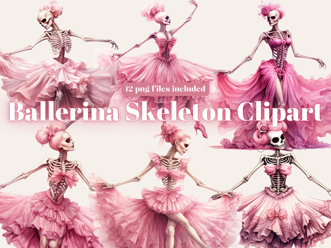 Halloween Skeleton Pumpkin Watercolor Clipart, Halloween Skull Clipart ...