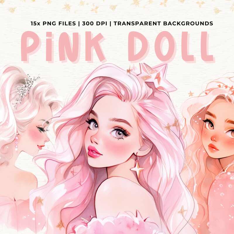 Chibi Printable Paper Dolls - Etsy