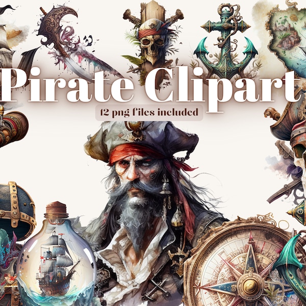 Blackbeard Clipart - Etsy