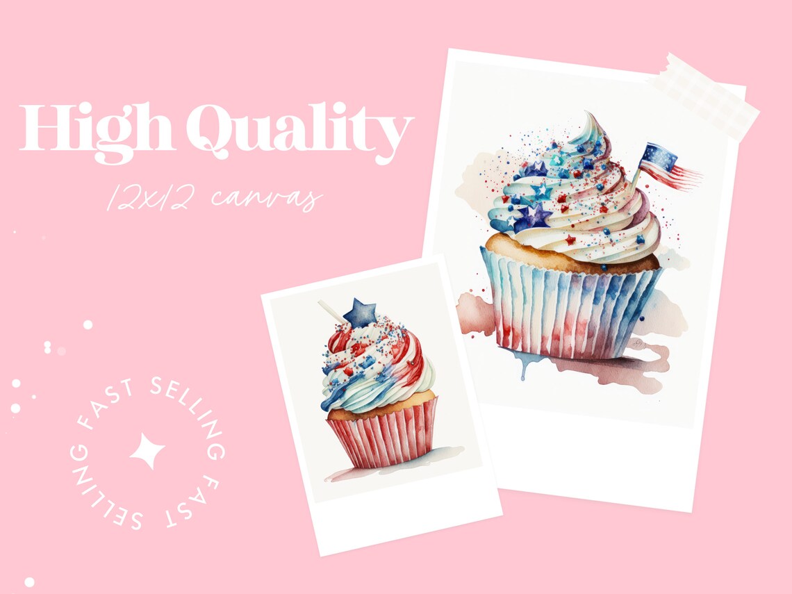 Watercolor 4th July Clipart Independence Day Clipart Camper - Etsy