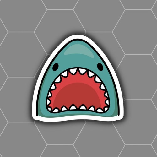 Pink Shark Sticker Ocean Stickers Shark Stickers Vinyl - Etsy