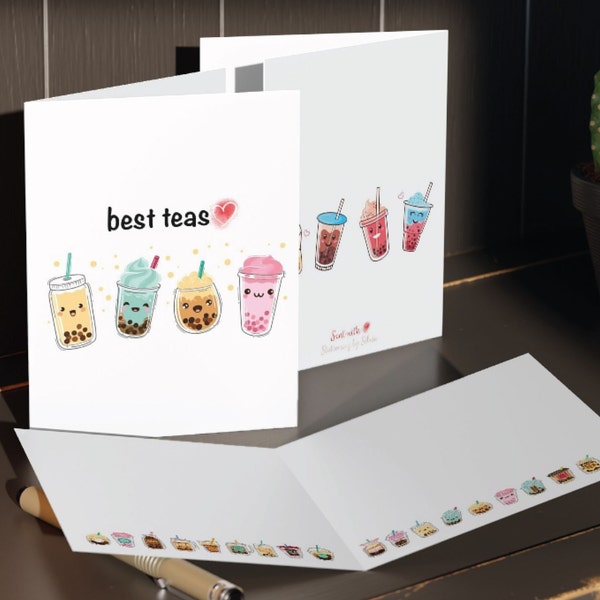 Tea Greeting Card - Etsy