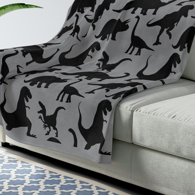 Dinosaur Blanket - Etsy