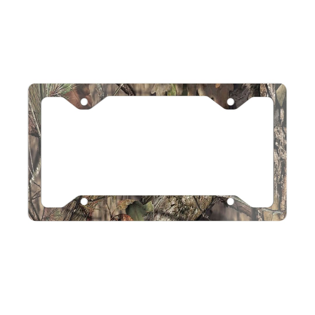Camo License Plate Frame, Bowhunter License Plate, Fathers Day, Hunting ...