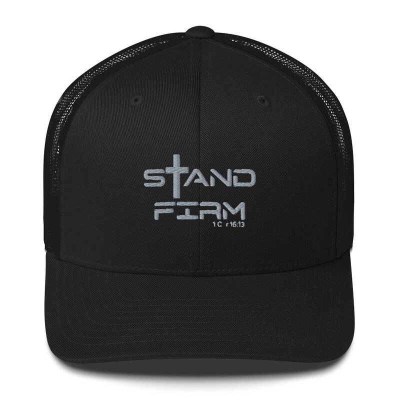 Christian Trucker Hat for Men, Bible Verse Hat, Gift for Christian Dad ...