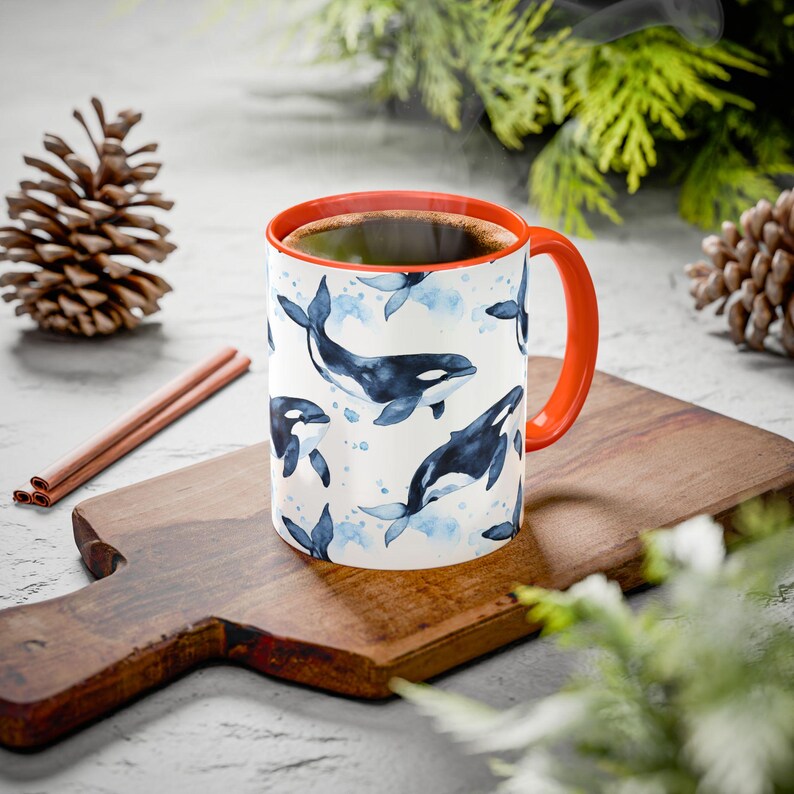 Orca Mug, Whale Coffee Mug, Orca Lover Gifts, Gift for Whale Lovers ...