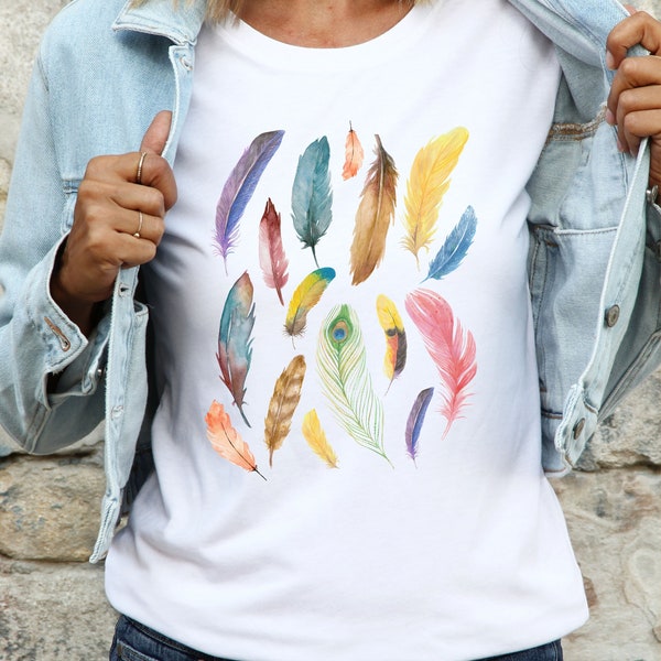 Feather Sleeve Shirt - Etsy