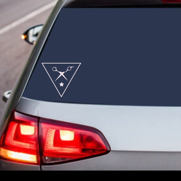 Scissor Decal - Etsy