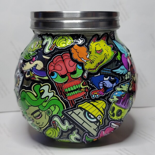Stash Jar - Etsy