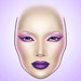 Face Chart Skin Bases (16 Colours) | Photoshop, Procreate, Krita, Clip ...